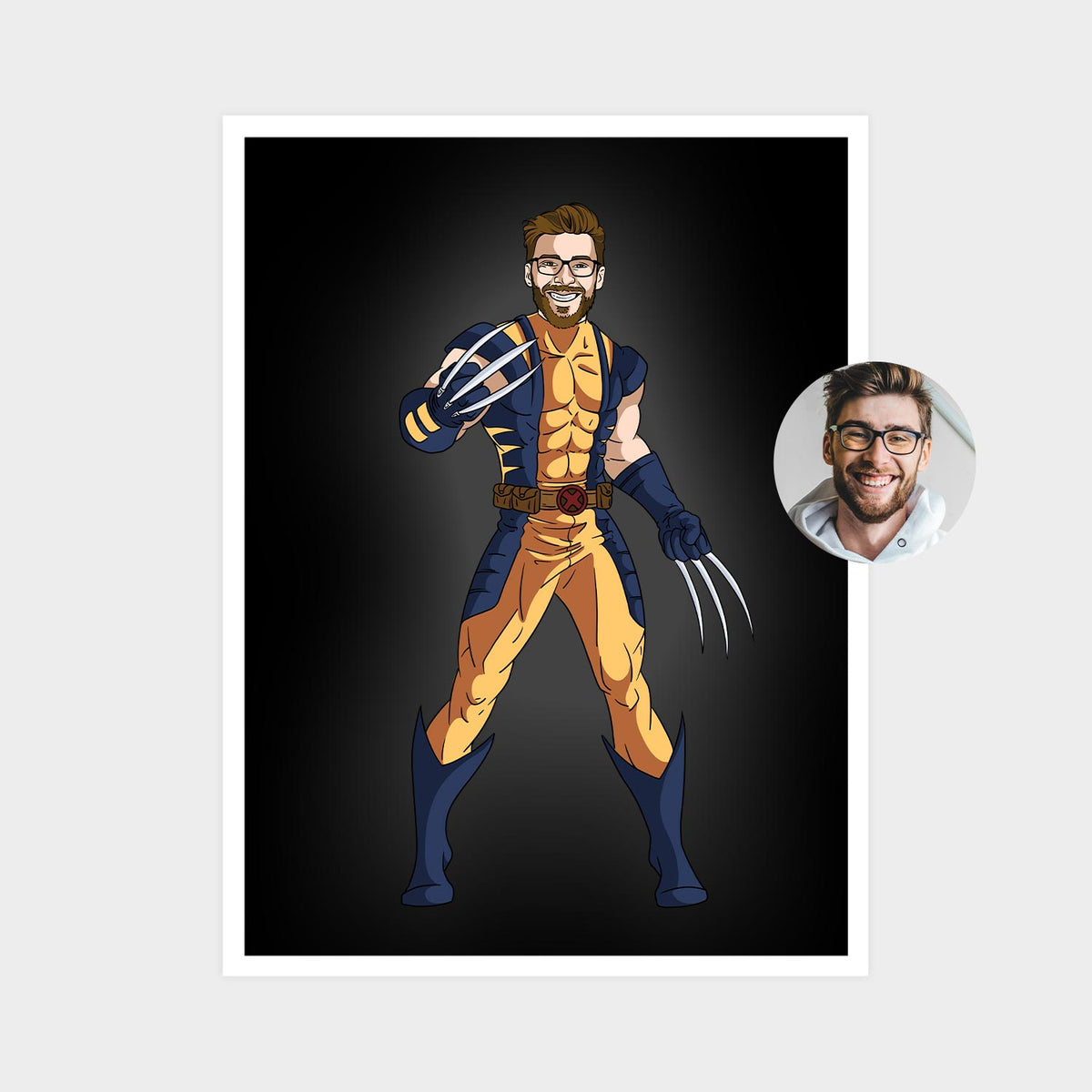 Personalized superhero portraits | Photo to drawing – Get Animized